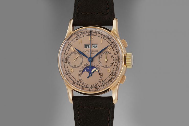 Patek Philippe Ewiger Kalender mit Chronograph Ref. 5270J ...