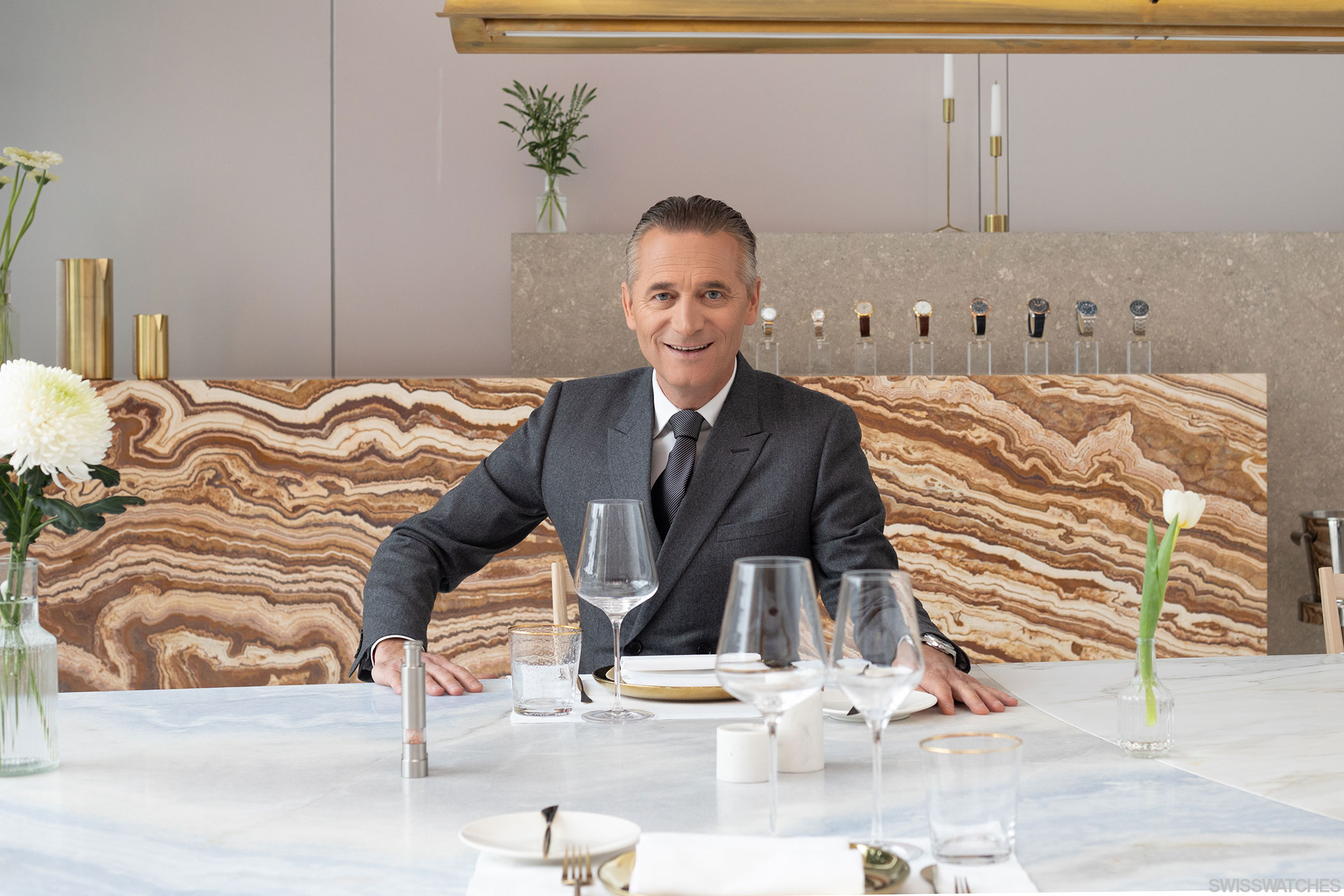 Auf ein (zweites) Lunch mit: Omega CEO und Präsident Raynald ...